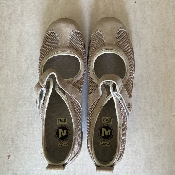 Merrell | Shoes | Merrell Mary Jane Q Form Ortholite Tan Sz 95 | Poshmark